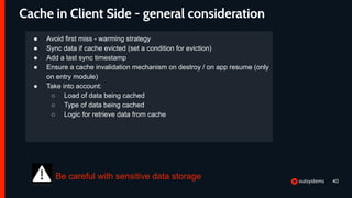 Caching Data in OutSystems: A Tale of Gains Without Pain | PDF