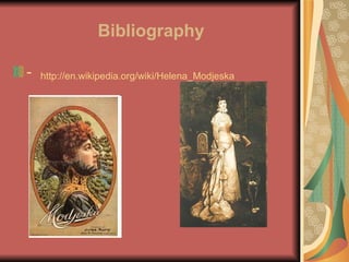 Helena Modjeska g133 | PPT