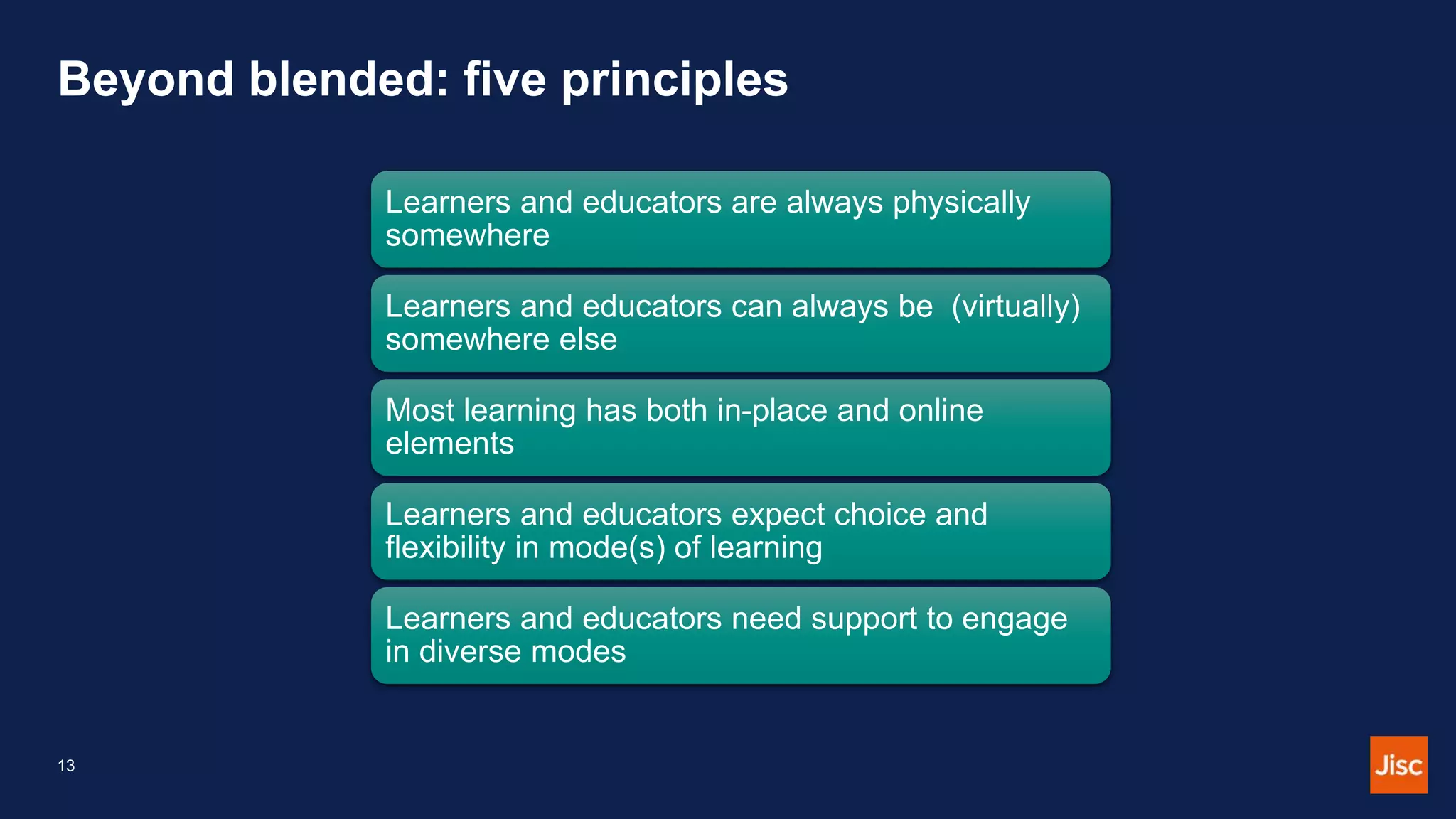 Beyond blended – new definitions, principles and resources | PPTX