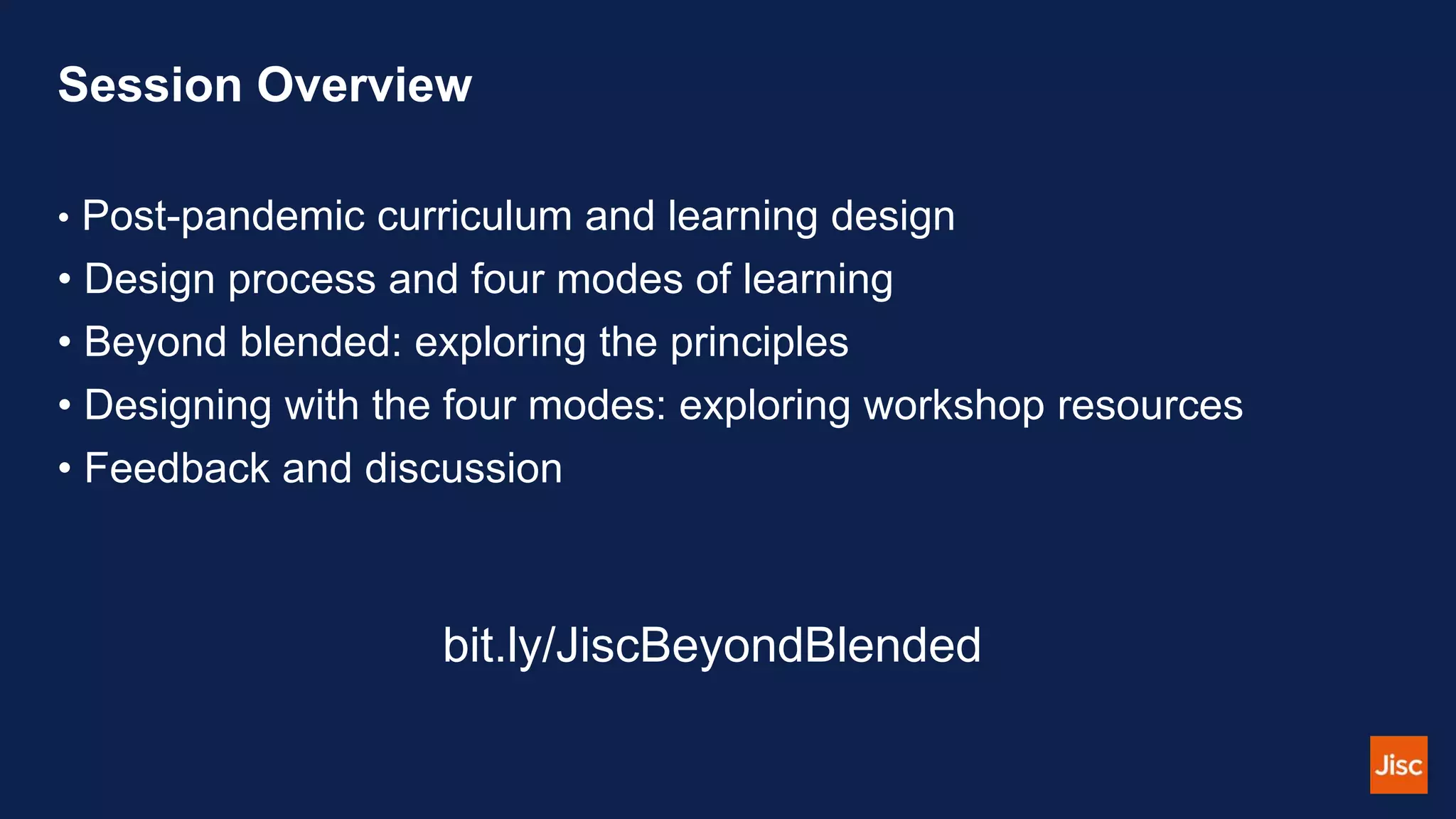 Beyond blended – new definitions, principles and resources | PPTX