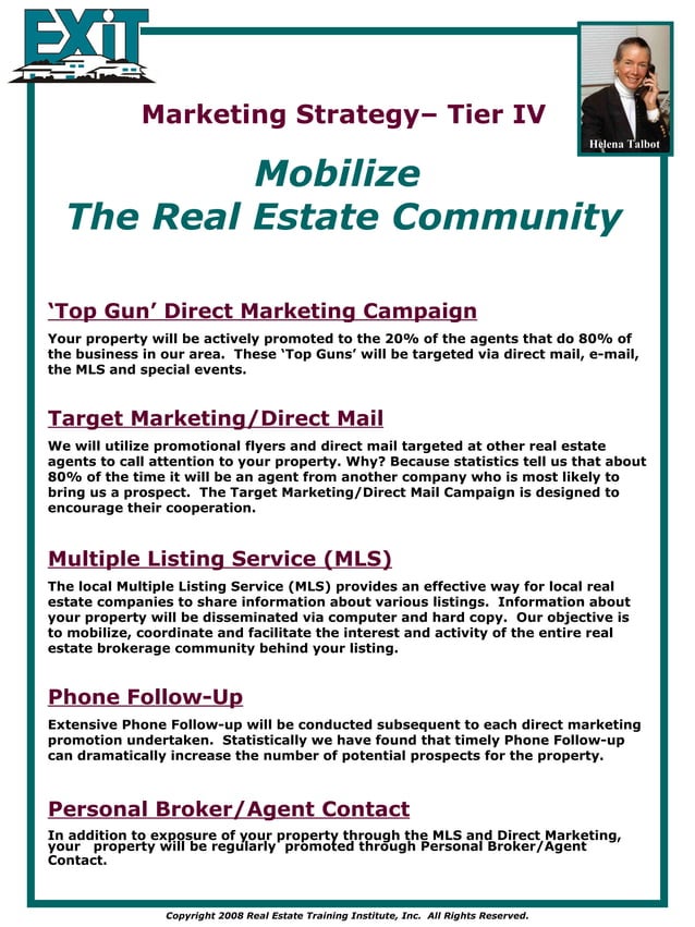 Helena Talbot detailed written marketing strategy | PDF