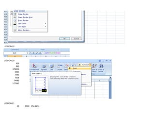 CAPTURAS DE EXCEL, sus funciones | PPT