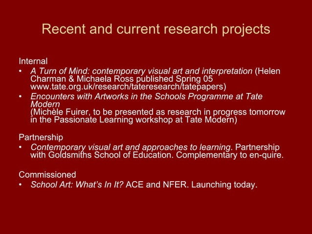 Making the familiar strange by Helen charman & michaela ross | PPT