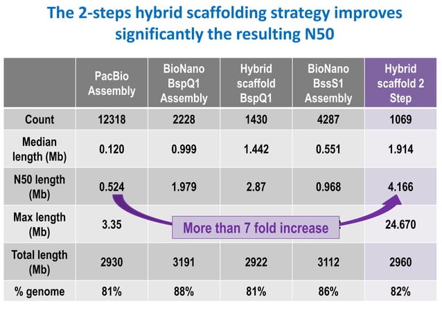 Toward A Better Understanding Of Plant Genome Structure: Combining NGS ...