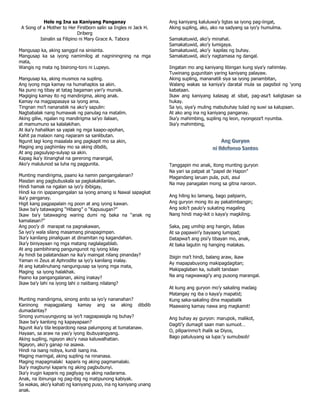 Hele ng Ina sa Kaniyang Panganay.docx