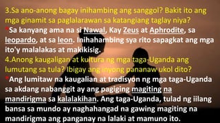 Hele ng ina sa kanyang panganay | PPTX