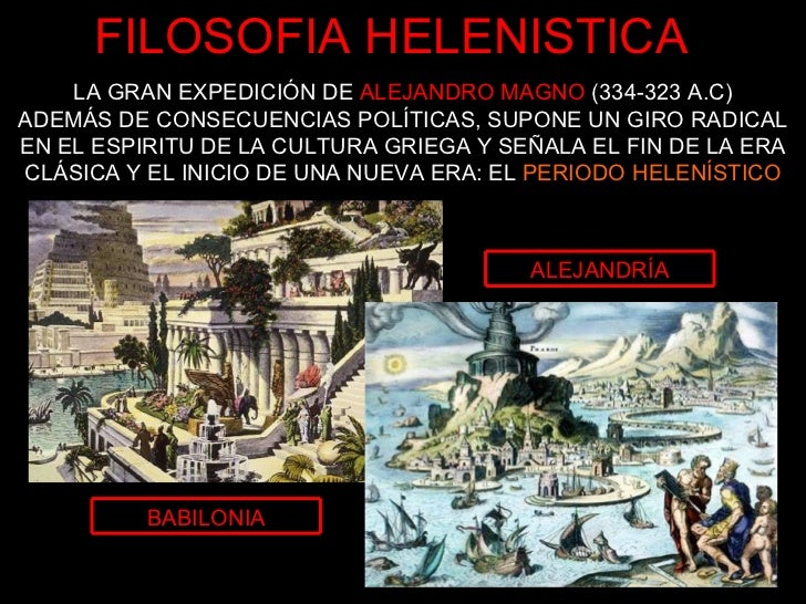 La filosofia helenistica