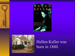 Helen keller achieved success altough she is disabled | PPT