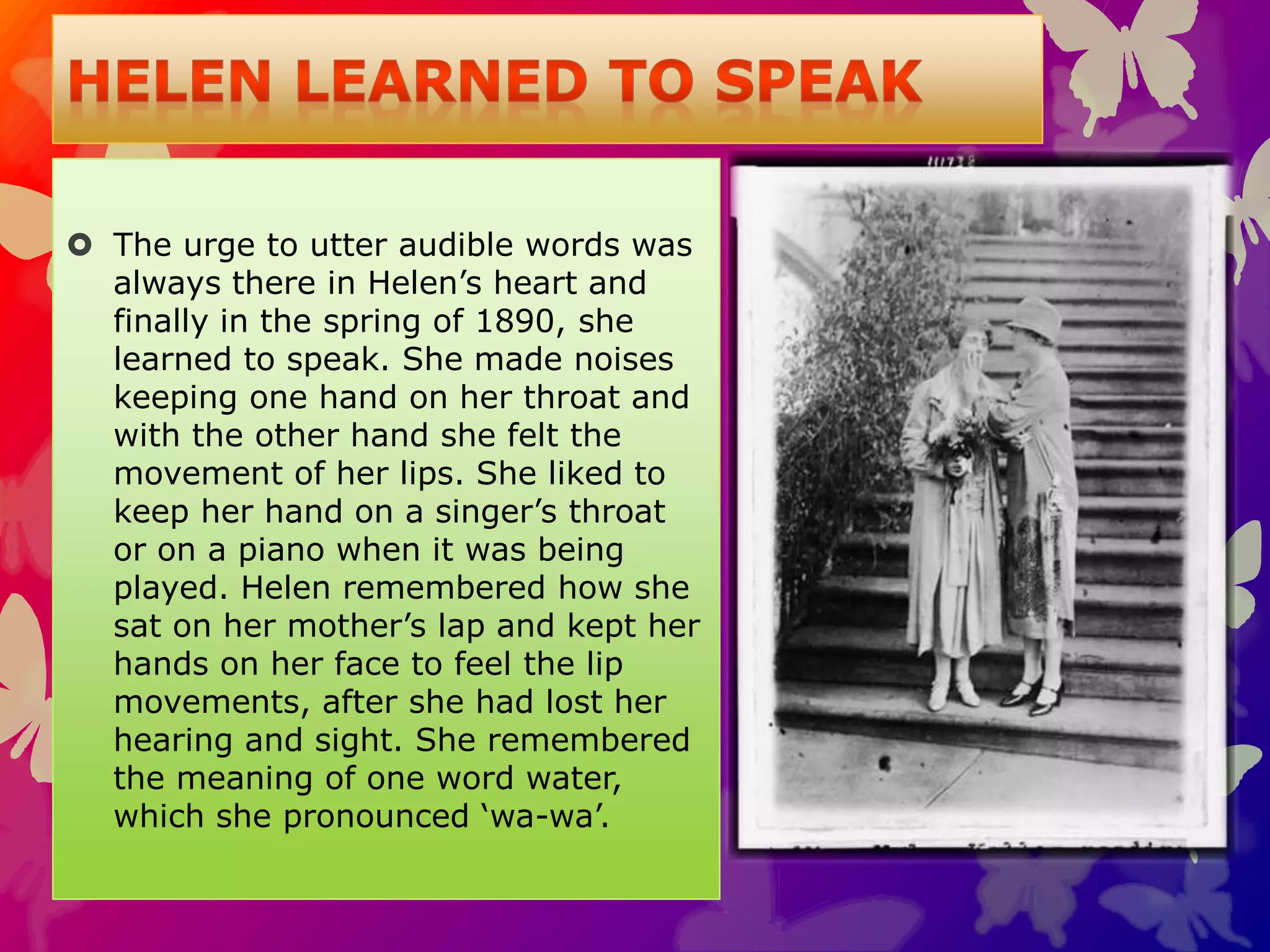 Helen keller helen | PPTX