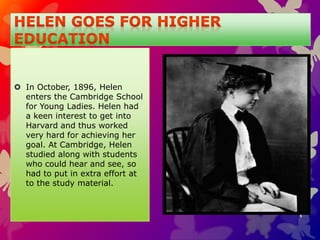 Helen keller helen | PPTX