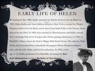 Helen keller "the story of my life" | PPTX
