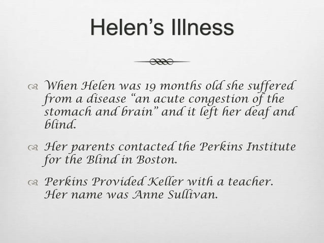 Helen keller presentation | PPTX