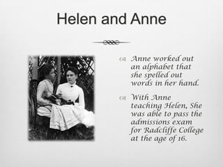 Helen keller presentation | PPTX