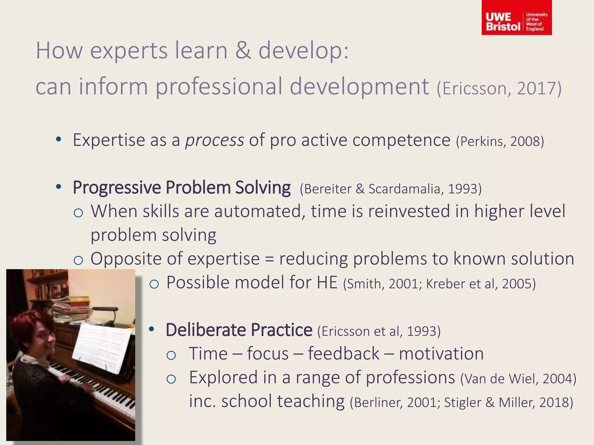 Professional development: Reframing the paradigm | PPTX