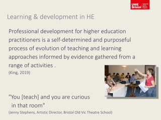 Professional development: Reframing the paradigm | PPT