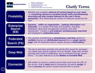 Federated Search Webinar for SLA (Special Libraries Assoc.) | PDF