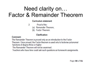 Helen on caps maths fet | PPT | Education