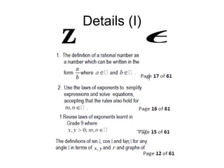 Helen on caps maths fet | PPT