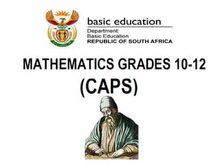 Helen on caps maths fet | PPT | Education