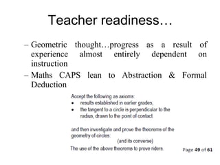 Helen on caps maths fet | PPT | Education
