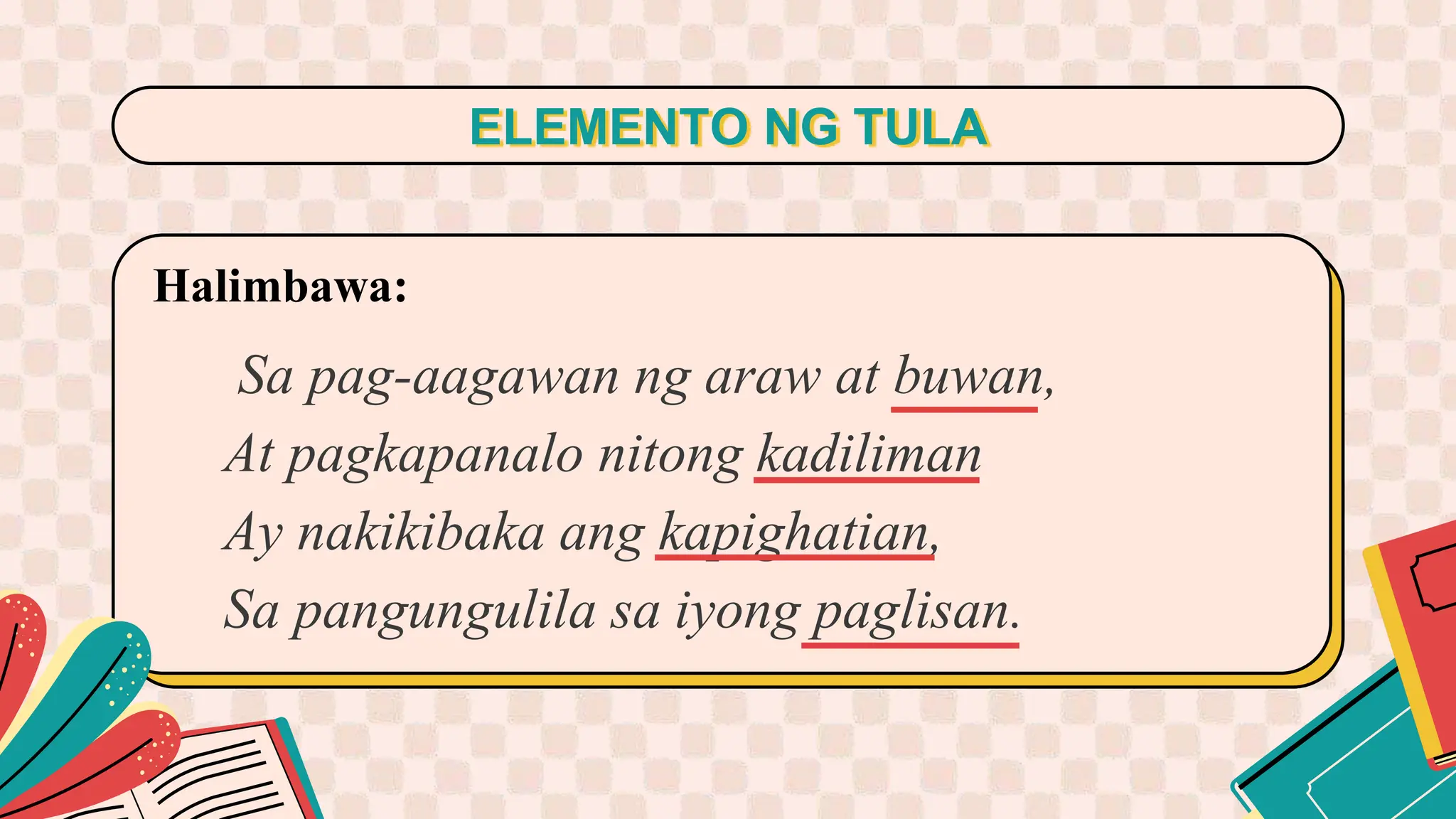 tula: Hele ng Ina sa Kaniyang Panganay ppt | PPTX