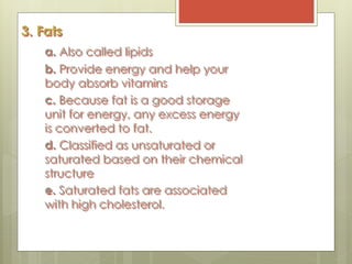 nutrition and health | PPTX