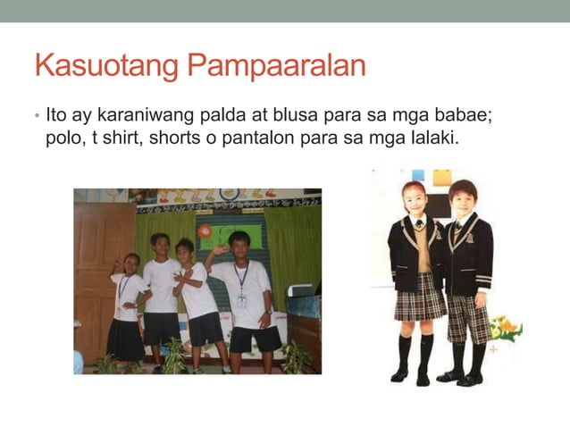 He lesson angkop na kasuotan | PPTX