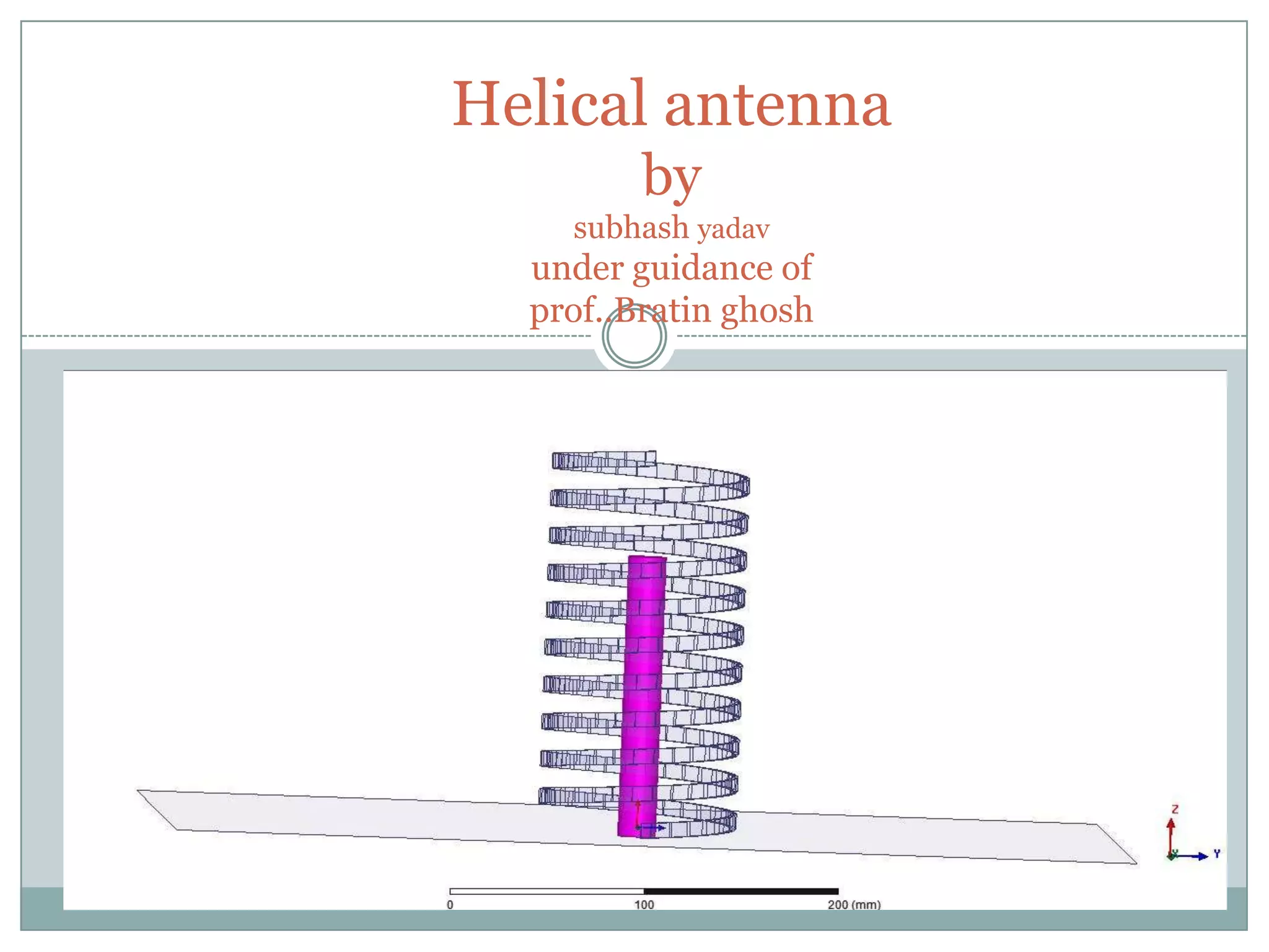 Helical antenna | PPTX