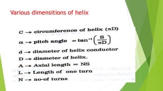 Helical antenna | PPTX