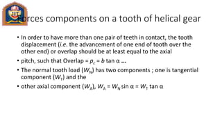 Helical gear | PPTX