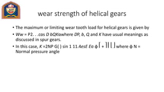 Helical gear | PPTX