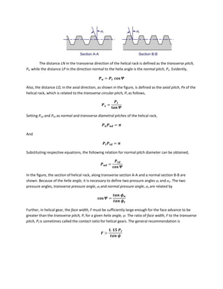Helical gears | PDF