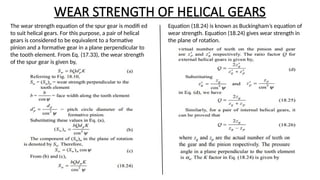 Helical Gears.pptx About helical gears and numericals | PPTX