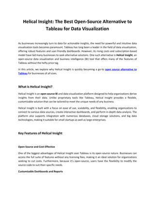 Helical Insight The Best Open Source Alternative to Tableau for Data Visualization.pdf