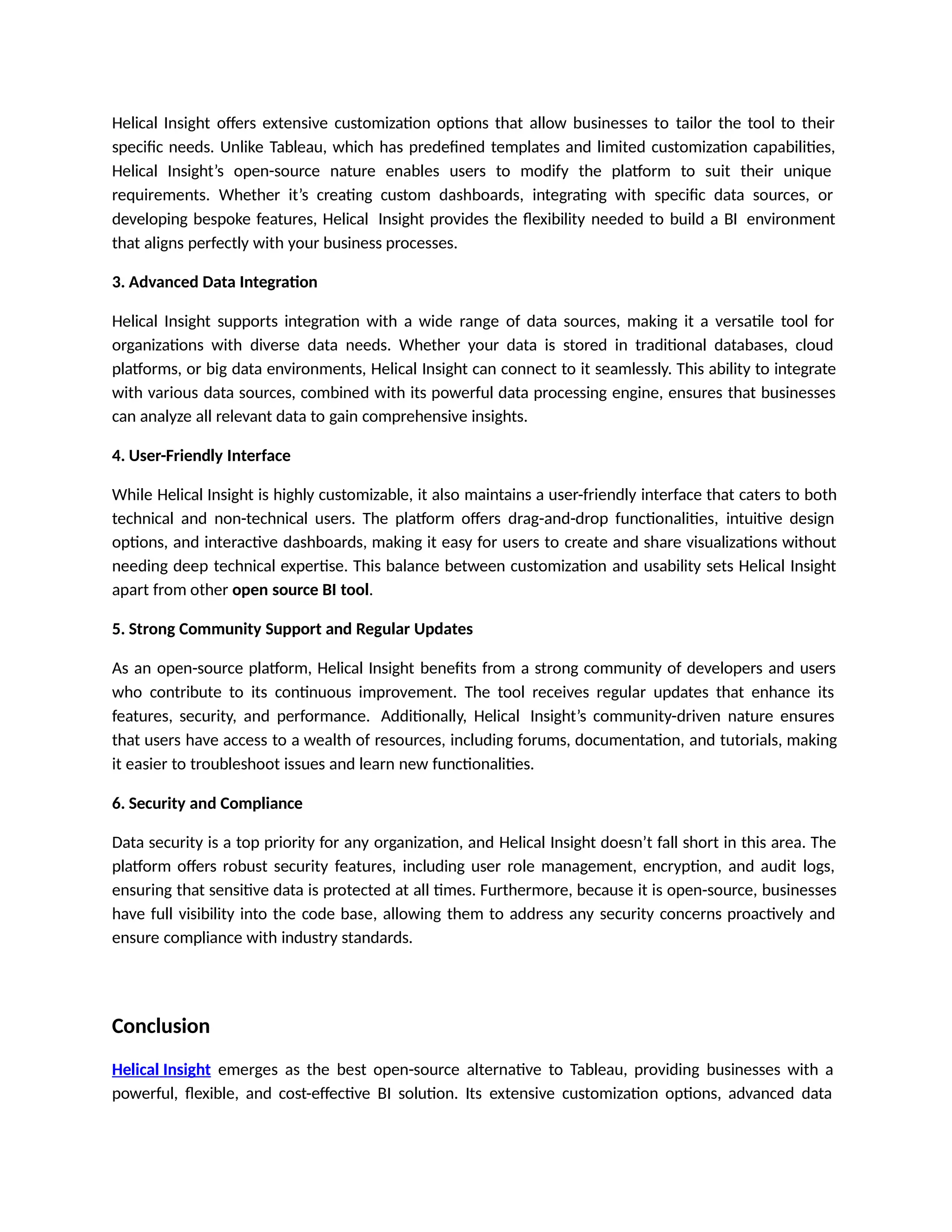 Helical Insight The Best Open Source BI Tool for Alternative to Tableau ...