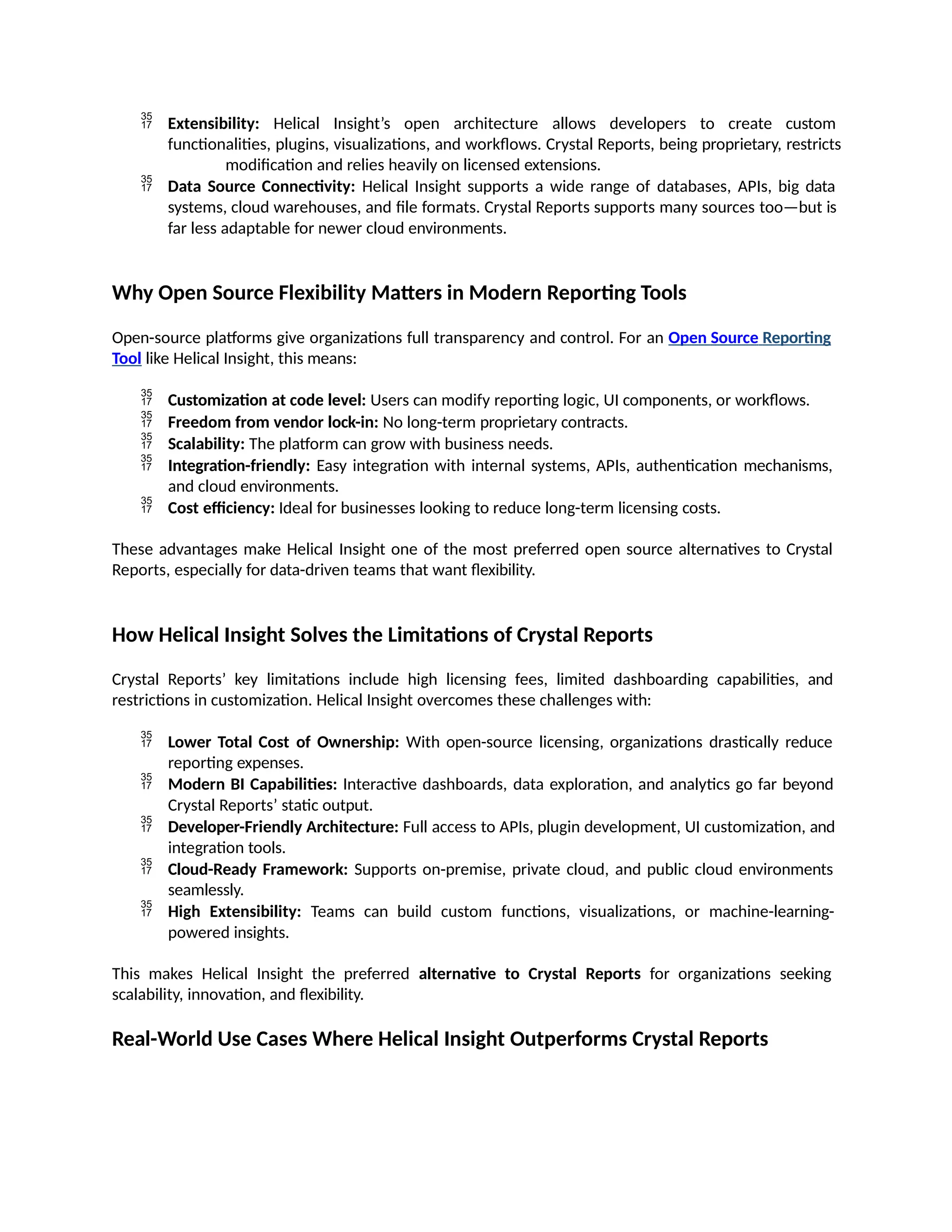 Helical Insight The Most Flexible Open Source Reporting Tool Compared to Crystal Reports.pptx