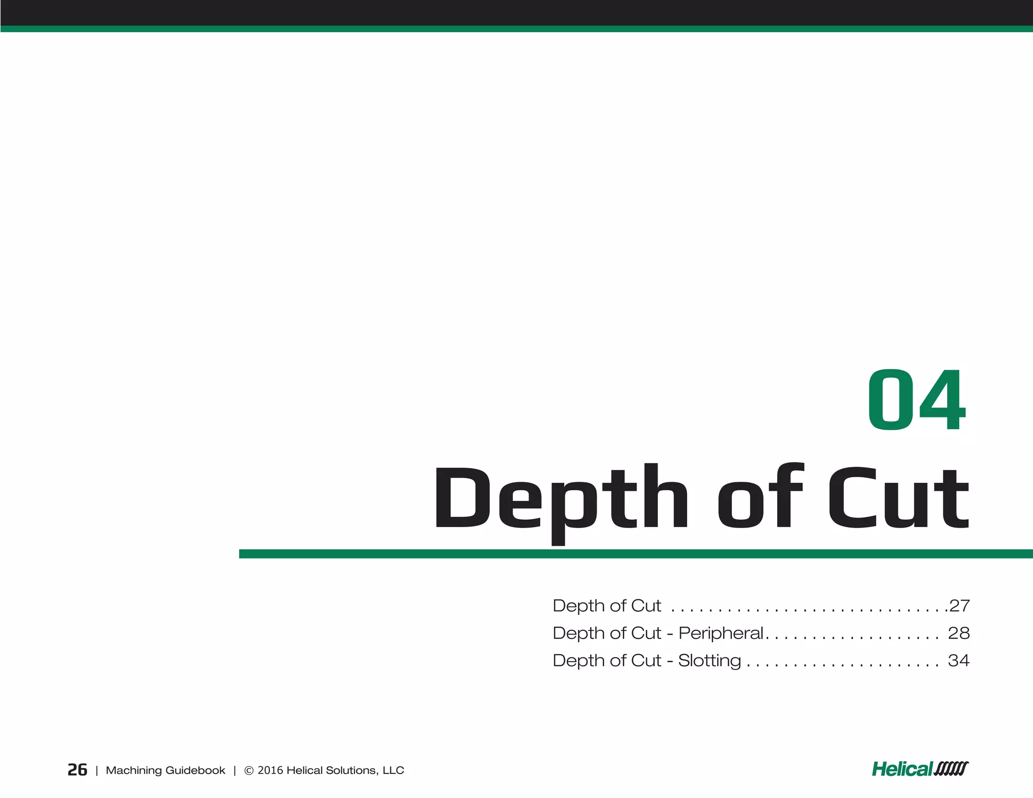Helical machining guidebook | PDF