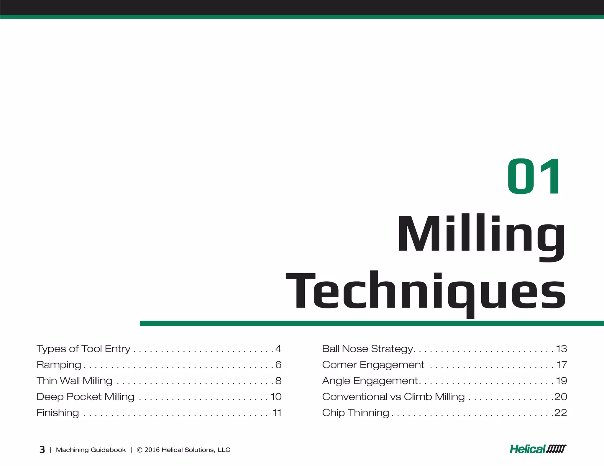 Helical machining guidebook | PDF