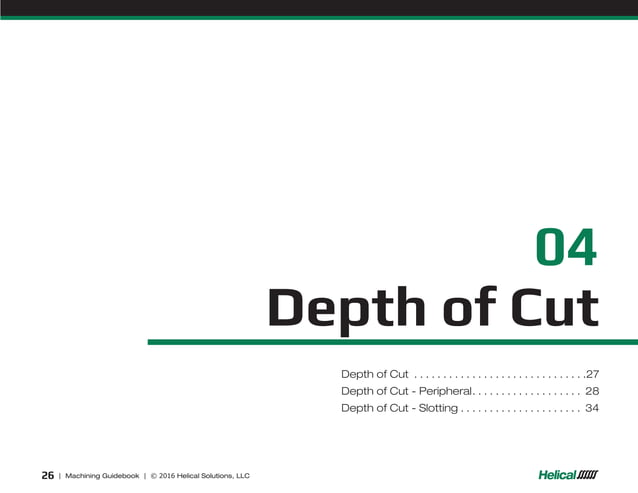 Helical machining guidebook | PDF | Woodworking | Arts and Crafts