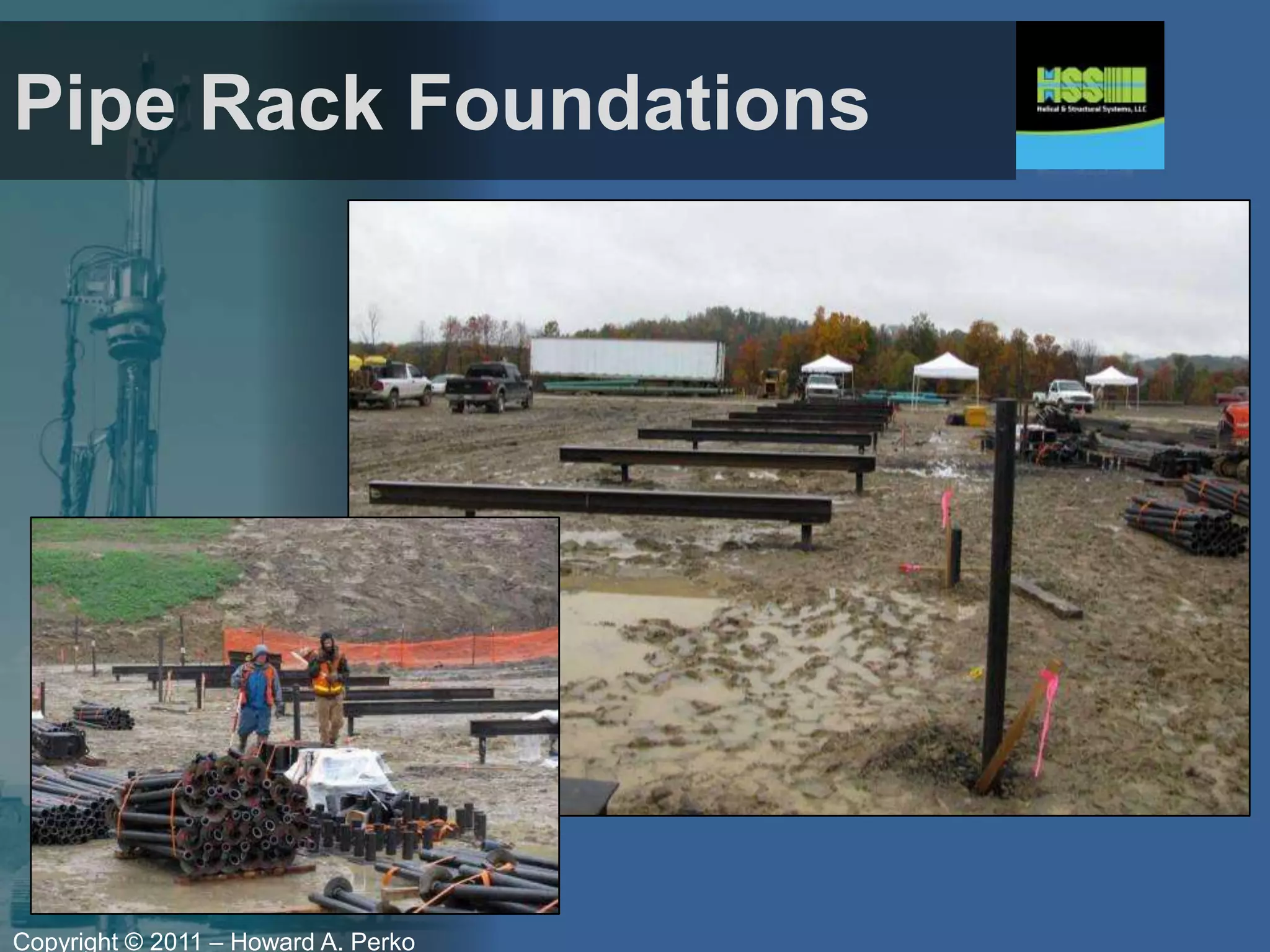 Helical piles for gas and oil industry | PPTX