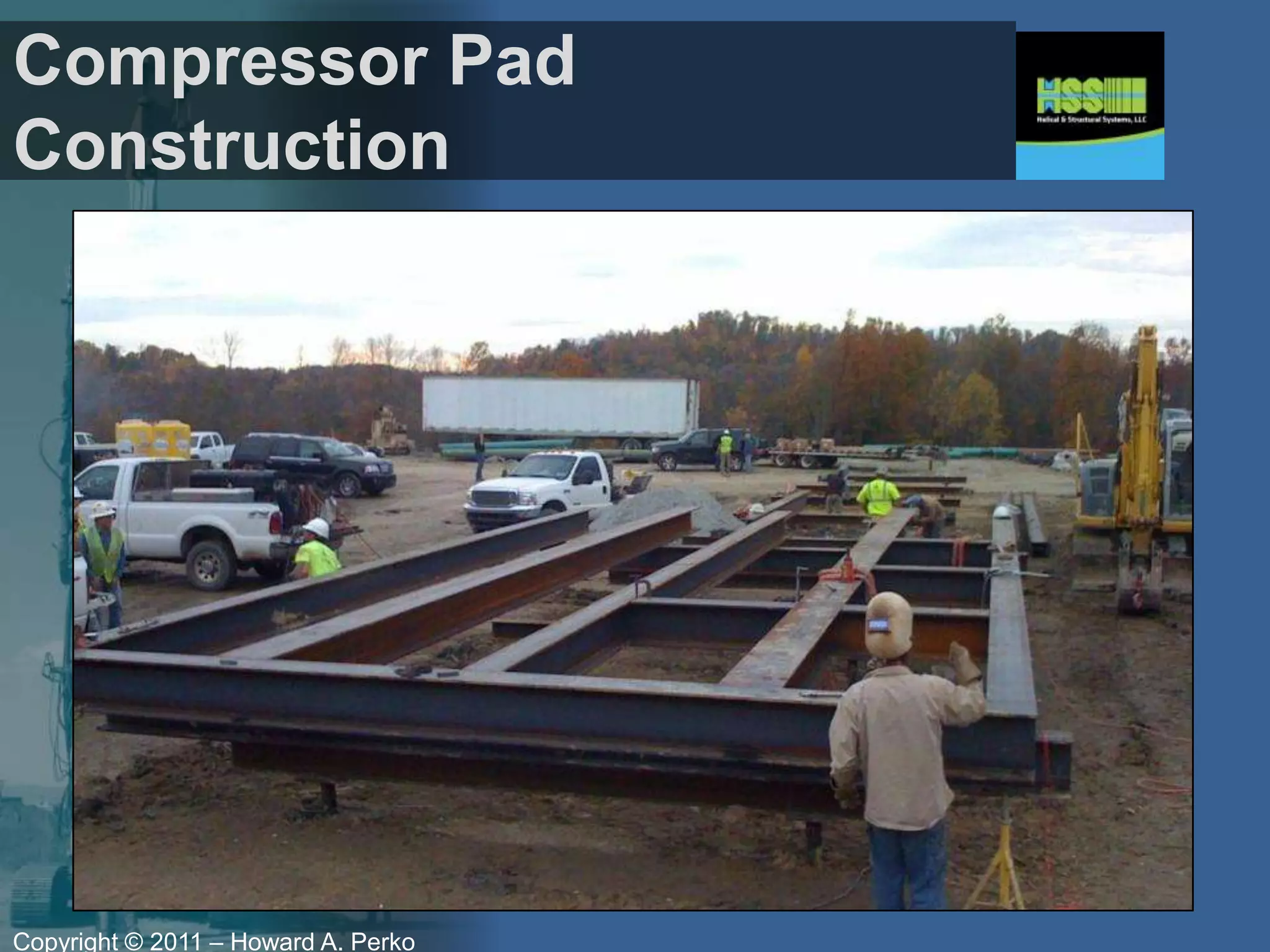 Helical piles for gas and oil industry | PPTX