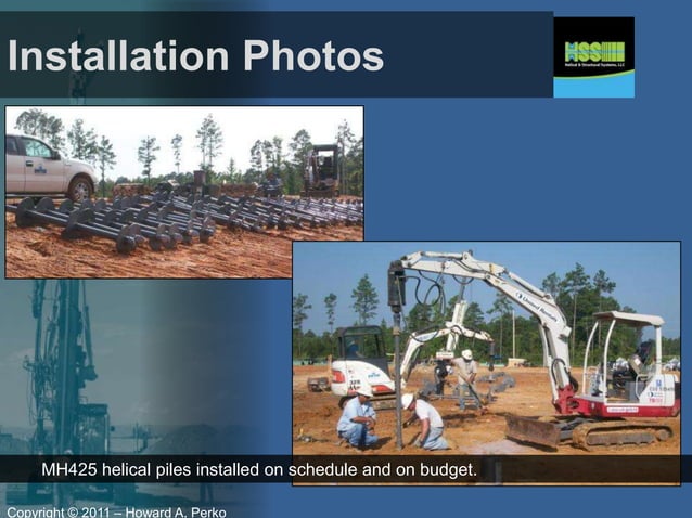 Helical piles for gas and oil industry | PPTX