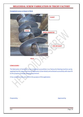 Helical screw design calculation1 | PDF