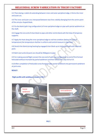 Helical screw design calculation1 | PDF