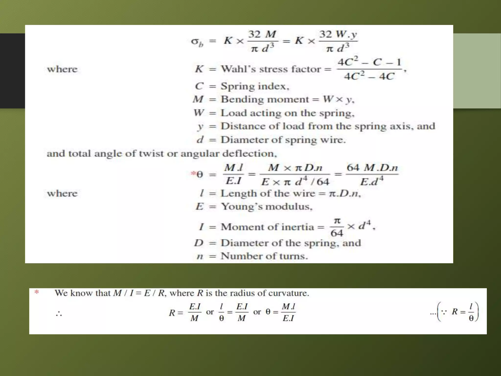 Helical torsion springs | PPTX