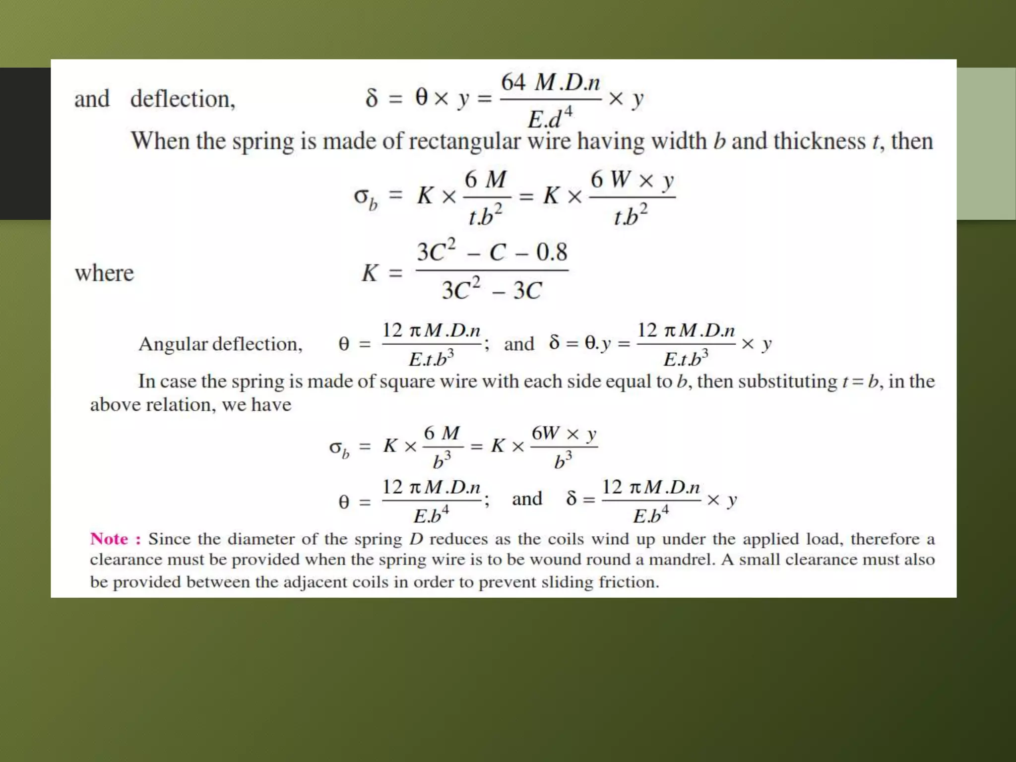 Helical torsion springs | PPTX