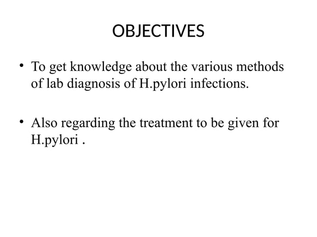 HELICOBACTER PYLORI by Dr Teena Varghese. pptx | PPT