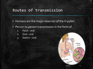 Helicobacter pylori | PPTX