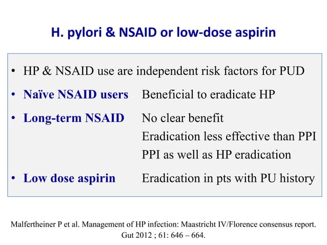 Helicobacter pylori infection | PPTX