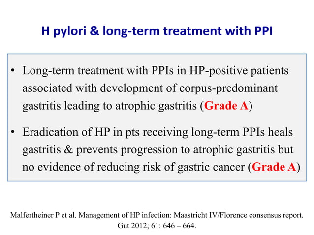 Helicobacter pylori infection | PPTX